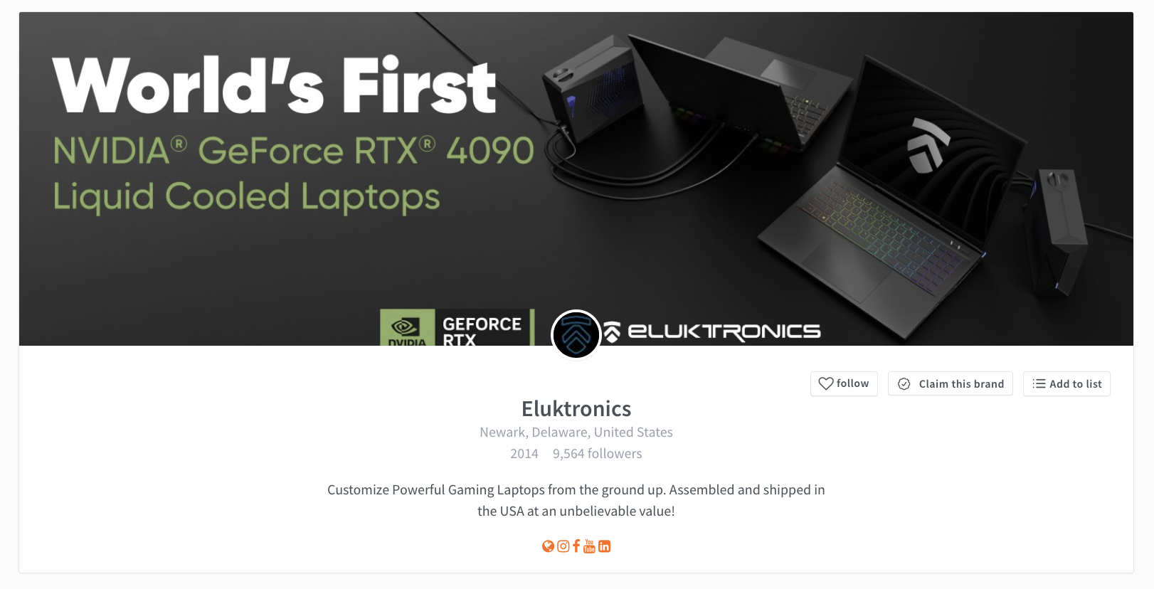 The Top 10 US-based DTC Laptop, Tablet and Notebook Computer Brands